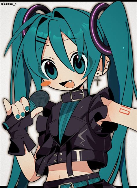 Kansou Kanso 1 Hatsune Miku Vocaloid Highres 1girl D Aqua Belt Aqua Eyes Aqua Hair