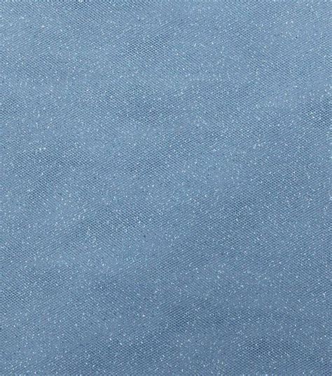 Glitter Blue Tulle Apparel Fabric Joann