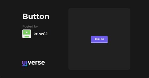 Button By KrlozCJ Made With CSS Uiverse Io
