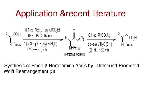 Ppt Arndt Eistert Synthesis Powerpoint Presentation Free Download