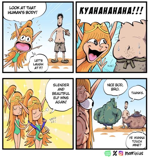 Merrivius Elf And Human Comics Know Your Meme