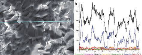 Sem Edx Evaluation In A The Surface Of The Material At ×500
