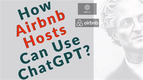 Airbnb Chatgpt How Hosts Can Use Ai To Win The Str Game Youtube