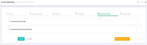 Underwriting Application Configuration