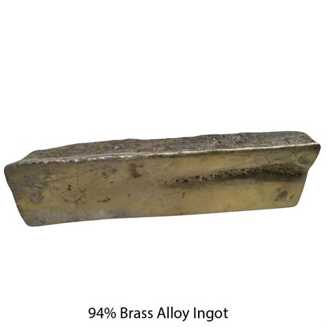 Rectangular 94 Brass Alloy Ingot Grade Cz121 At Rs 470kg In Aligarh