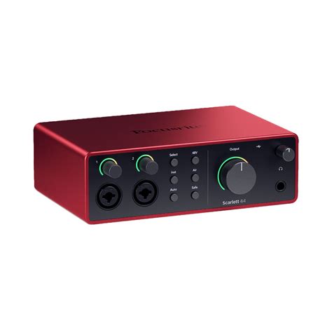 Interface Focusrite Scarlett 4i4 Rojo
