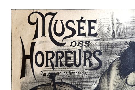 PHILIPP AFFAIRE DREYFUS Musée des horreurs Affiche originale