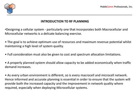 Rf Planning Doc Pptx