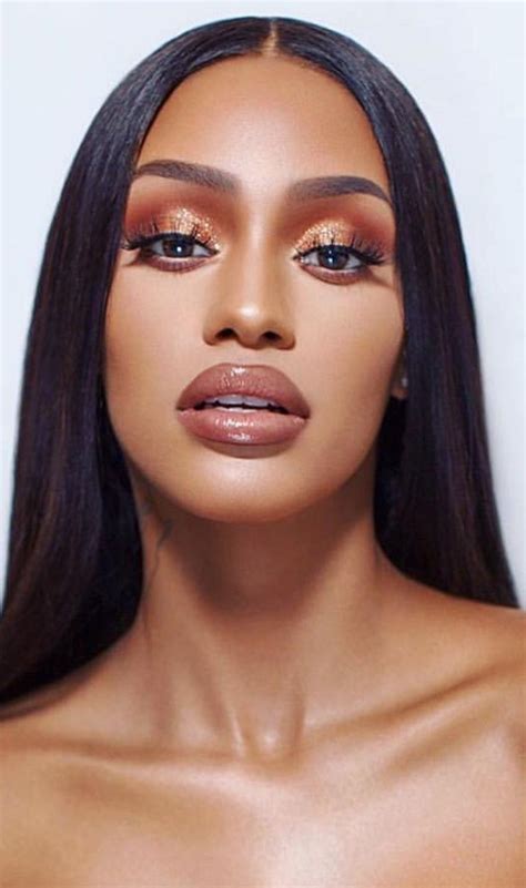 Makeup For Black Skin Soft Glam Makeup Makeup Eye Looks Glamour