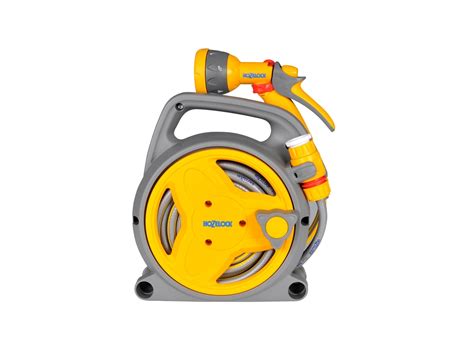 Hozelock Pico Reel 10m Hose Fittings And Spray Gun 2425 Horticentre