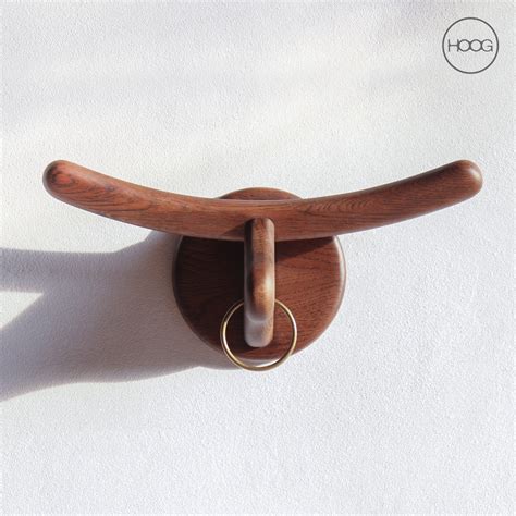 Hoog By Hygge ที่แขวนอเนกประสงค์ รุ่น Buffalo Hanger สี Ebony ขนาด W44 D17 H20 บริษัท เอช จี เ