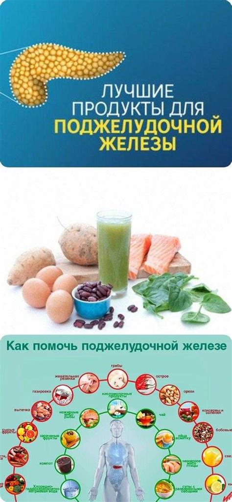 Топ-5 продуктов для поджелудочной железы