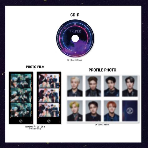 Trendz 2nd Mini Album Blue Set Chapter 2 Choice