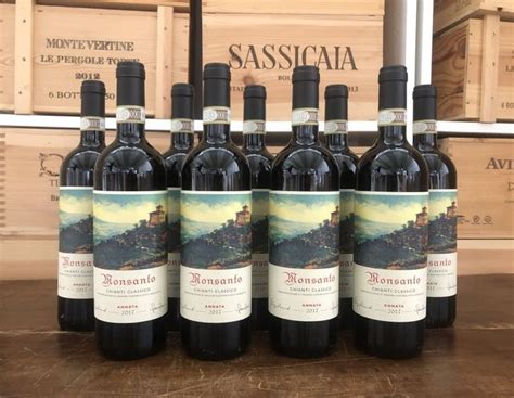 2017 Castello Di Monsanto Chianti Classico 9 Bouteilles Catawiki