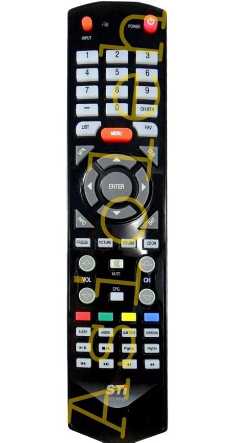 Controle Original Tv Ultra Slim Led Full Hd Semp Toshiba Sti 2010