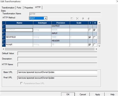 Api How To Send Data Through Transformation In Informatica