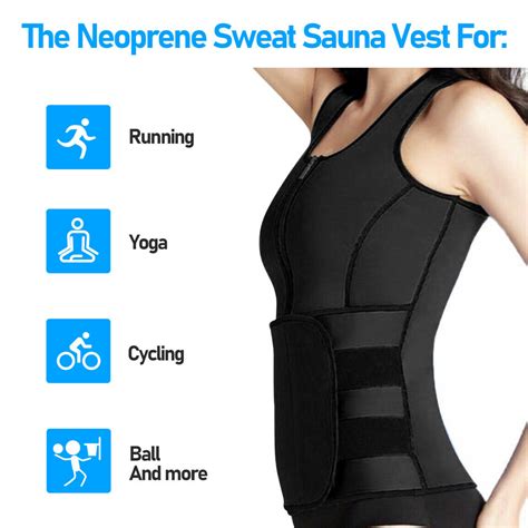 Men Sauna Sweat Waist Trainer Vest Suit Women Body Shaper Belt Corset