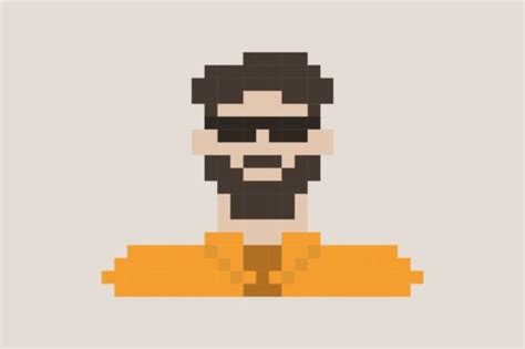 Pixel Man Graphic By Design60 · Creative Fabrica