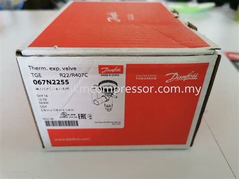 067n2255 Danfoss Tge15tr Thermostatic Expansion Valve Txv Danfoss