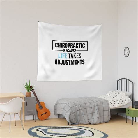 Funny Chiropractor Saying Chiropractic Because Life Takes Adjustments