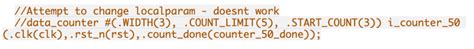 Verilog Constants Semicon Shorts