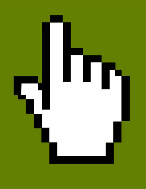 Cursor Hand Vector Free Clipart Best