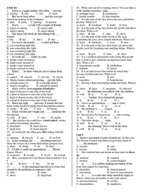Review Unit 1 5 6 8 16 Pdf Pregnancy Hiv Aids