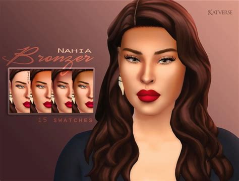 Sims CC Makeup Items You Need To Create Cute Sims In Sims Cc Makeup Makeup Cc