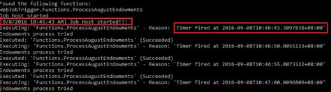 C Debug Azure Webjob Locally Stack Overflow