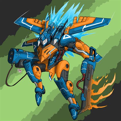 Lancer Team Mech Romancer Commission From Twitter By Me Shadefish R