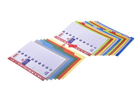 Colour Index Divider Eastern File M Sdn Bhd