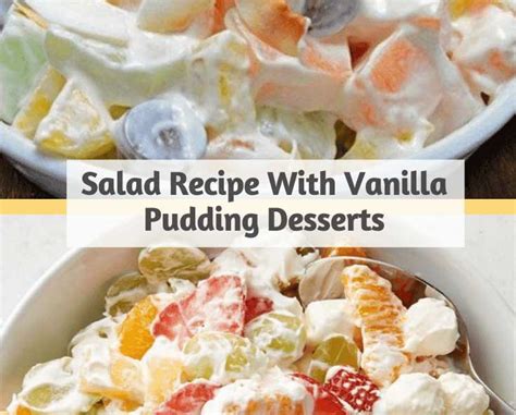 Instant Vanilla Pudding Fruit Salad Recipe