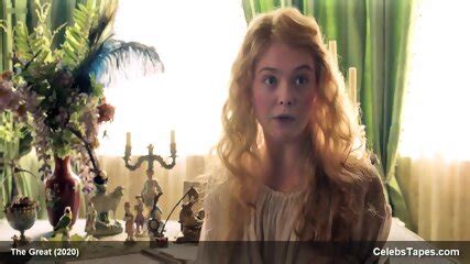 Elle Fanning Watching Hot Video