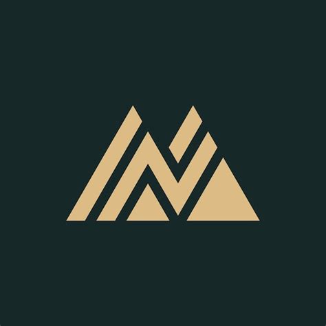 Premium Vector Modern And Memorable Initial Letter Mn Or Nm Monogram Logo