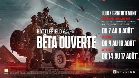 Battlefield 6 Dates Quand Et Comment Jouer à La Bêta Ouverte