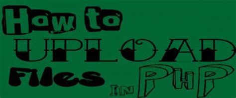 How To Upload Files Via Php Rprogramming