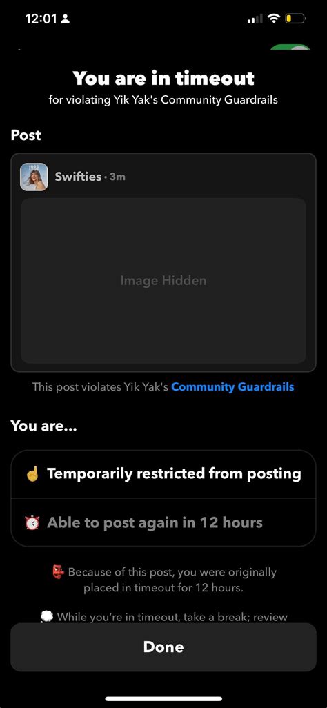 12 Hour Timeout 😭 Does This Mean Every Time I Break The Guidelines It