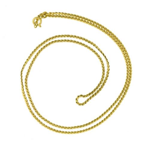 18ct Gold Chain Necklace 64cm 116g Necklacechain Jewellery