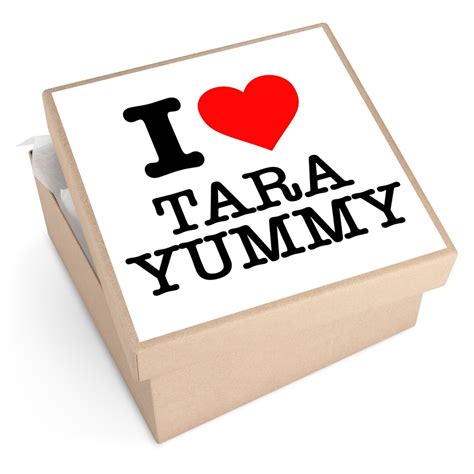 I Love Tara Yummy Sticker Tara Yummy Jake Webber Tara Yummy Art Tara Yummy Sticker Art Etsy