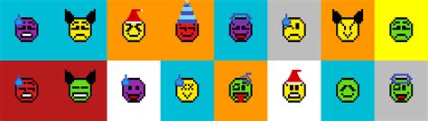 Mojis Pixel Collection Opensea