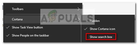 Fix Windows Search Bar Missing From Taskbar