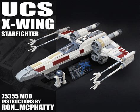 Lego Moc Ucs X Wing Starfighter Set 75355 Mod By Ron Mcphatty Rebrickable Build With Lego