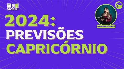 PREVISÕES 2024 SIGNO DE CAPRICÓRNIO e ASCENDENTE EM CAPRICÓRNIO Um