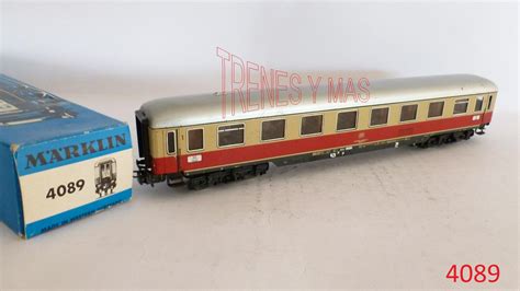 C Pasajeros Db Tee Marklin 4089 Trenesymas