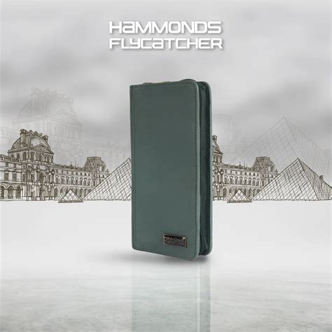 Hammonds Flycatcher Passport Holder Genuine Leather Rfid Protection
