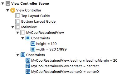 Ios Interface Builder Constraint Maximum Width And Margins Stack