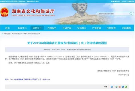 快看！长沙县这两个地方入选湖南省五星级乡村旅游区（点）澎湃号·政务澎湃新闻 The Paper
