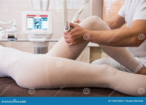 Procedure Laser Lipolysis Stock Image Image Of Healthy 129572063