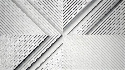 Intersections In White Geometric Abstract Patterns In Modern Design