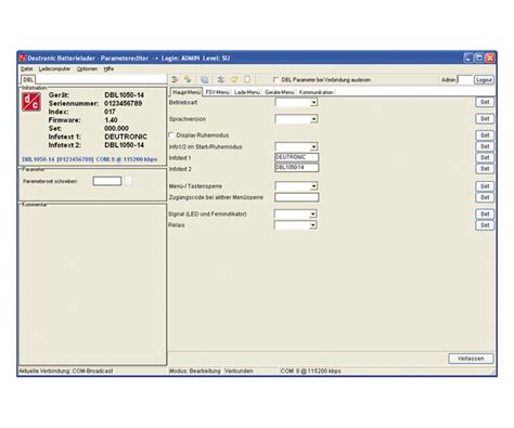 D Tool Parameterization Tool Mpc4 Deutronic Elektronik Gmbh